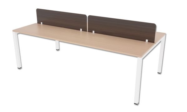 Meja Workstation Ferro WS 02 Uk. 2400 Lapis HPL